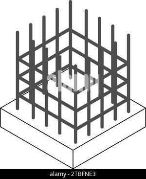Isometric Design With Concrete Column Structural Detail TUTORIAL: