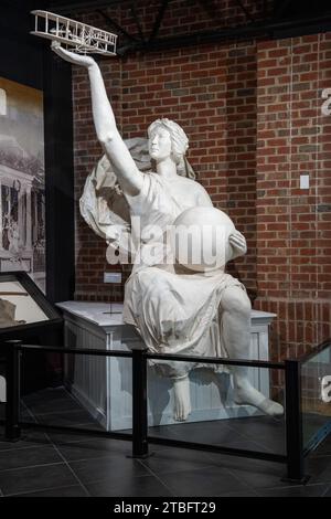A Statue at Carillon Historical Park, Museum in Dayton, Ohio, USA Stock ...