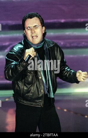 Sanremo Italy 1996-02-20 : Al Bano, Italian singer, during the ...