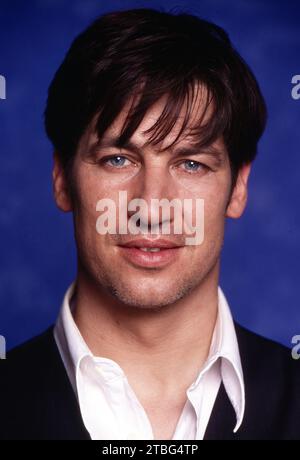 The Austrian actor Tobias Moretti (Kommissar Moser) with his actress ...