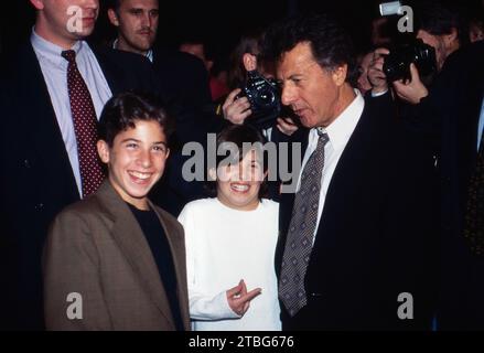 Schauspieler Dustin Hoffman, der amerikanische Filmstar ist angereist ...