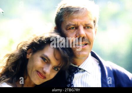 Peter Striebeck, deutscher Schauspieler, mit Ehefrau Ulla Purr ...