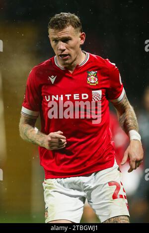 Wrexham's James McClean during the Emirates FA Cup third round match at ...