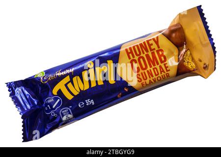 a twirl chocolate bar in a wrapper Stock Photo - Alamy