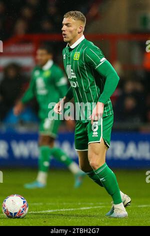 Jake Wannell of Yeovil Town during the Emirates FA Cup Third qualifying ...