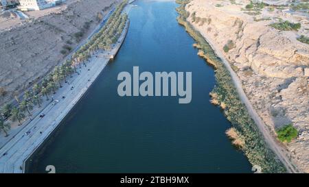 Riyadh, Saudi Arabia. 15th Oct, 2022. A general view of Wadi Namar Dam ...