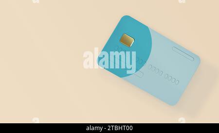 Banking concept: Credit Card on digital background Stock Photo - Alamy