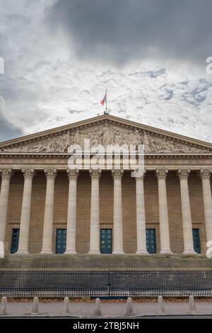 The National Assembly, Assemblée Nationale, Quai d'Orsay, Eiffel tower ...