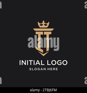 IF monogram with medieval style, luxury and elegant initial logo design ideas Stock Vector Image ...