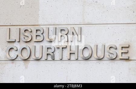 Lisburn Courthouse where two women have appeared in court charged with ...