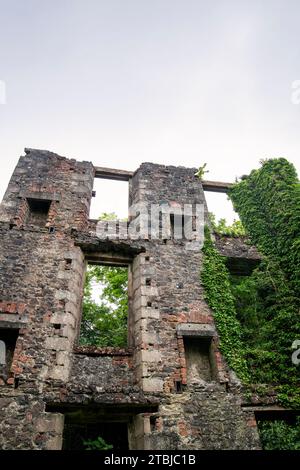 Ruins of the Oban Hills Hydropathic Sanatorium, a proposed hydropathic ...