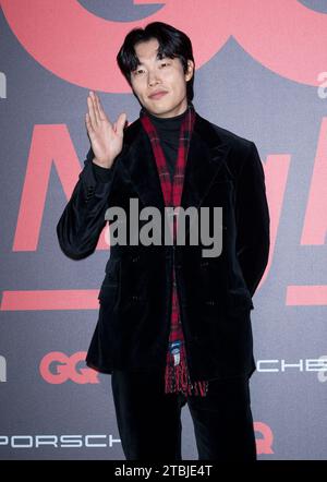 South Korean actor Ryu Jun-yeol attends a press conference for new ...