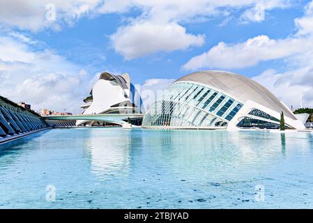 Valencia, Spain, November 20, 2023; Views of the City of Arts and ...