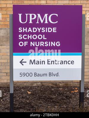 UPMC sign on the building in Pittsburgh, USA Stock Photo - Alamy