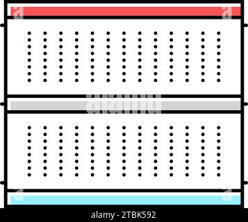 breadboard prototyping electronics icon color illustration Stock Vector Image & Art - Alamy