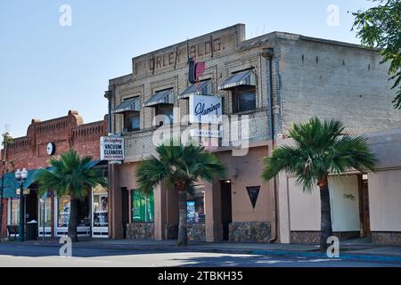 Redlands, California, USA. 2nd June, 2016. An old building along the ...