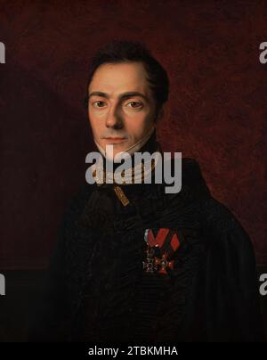 Georg Graf Apponyi by Ferdinand Georg Waldmüller Stock Photo - Alamy