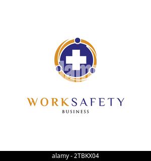 Work Safety Icon Logo Design Template Stock Vector Image & Art - Alamy