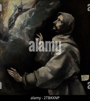 The Vision of St. Francis of Assisi, 1590. Pietro Faccini (Italian ...