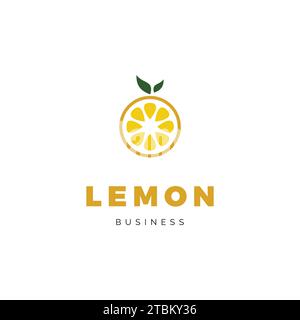 Lemon fruit icon logo design inspiration Stock Vector Image & Art - Alamy