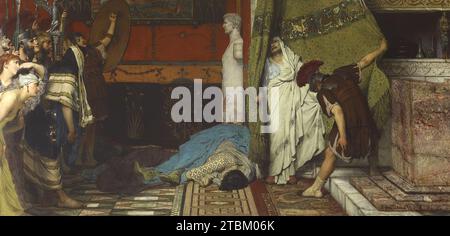 The Assassination of the Emperor Caligula Stock Photo - Alamy