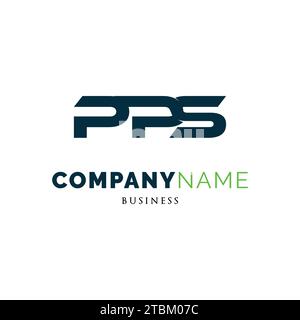 Initial Letter PPS Icon Logo Design Template Stock Vector Image & Art ...