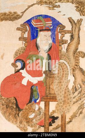 Sansin, Korean Mountain God Stock Photo - Alamy