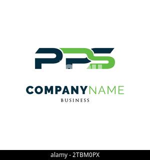 Initial Letter PPS Icon Logo Design Template Stock Vector Image & Art ...
