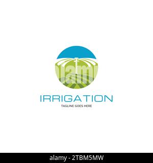 Garden irrigation logo design inspiration Stock Vector Image & Art - Alamy