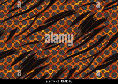 Abstract picture of the heart. Creative marbling heart pattern ...