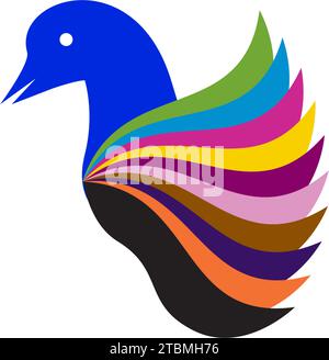 is a symbol associated with animals especially bird Stock Vector Image ...
