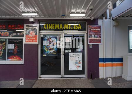 Exterior street entrance of Cinema Mt Isa at 22 rodeo Drive, Mount Isa ...