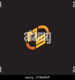 SM combination letter unique initials logo esport for gaming team ...