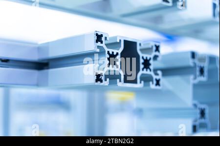 Cross sections of extruded aluminium or aluminum channels for use in ...