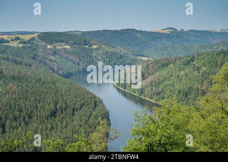 Hohenwarte-Stausee, Thüringen, Deutschland Stock Photo - Alamy