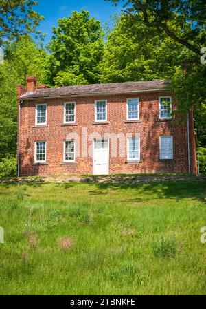 The The Frazee House at Cuyahoga Valley National Park in Ohio Stock ...