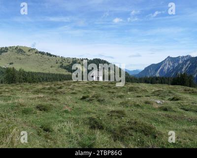 Strobl, Austria. 01st Sep, 2023. The historic Postalm Chapel is located ...