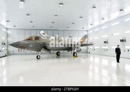 Commander Nick Smith, Commanding Officer of 809 Naval Air Squadron ...