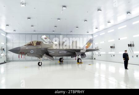 Commander Nick Smith, Commanding Officer of 809 Naval Air Squadron ...