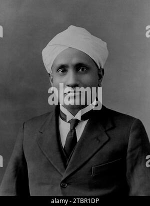 Portrait of Chandrasekhara V. Raman. Circa 1930 Stock Photo - Alamy