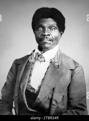 A photograph of Dred Scott, taken around the time of his court case in ...