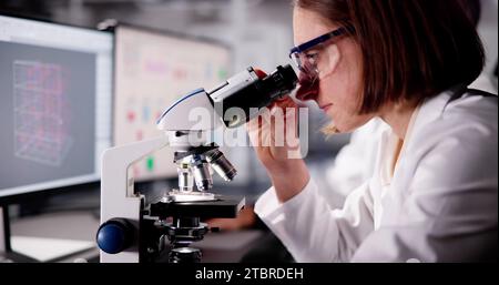 Innovative Doctor Conducting Research in Hospital Lab with Care for ...