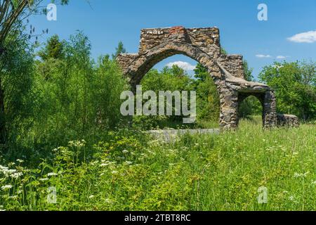 Landscape in the 'Hohe Rhön' nature reserve between Basaltsee and ...