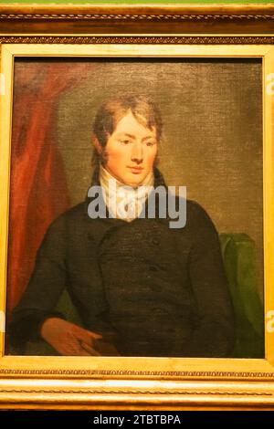 John Constable (1776-1837), portrait painting of the English landscape ...