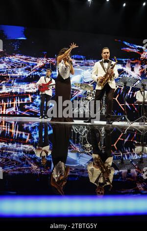 Singer during the 2023 FIA Prize Giving Ceremony in Baky on December 8 ...