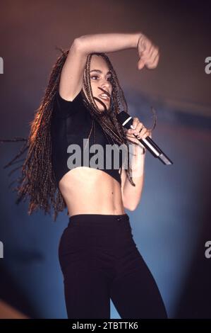 San Marino Italy 1996-05-25: Ambra Angiolini, Italian singer, presenter ...