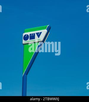 Omv gas station Stock Photo - Alamy