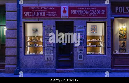 Polish Storefront in the Museum of the Second World War Stock Photo - Alamy