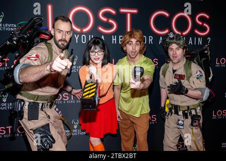 Cosplayers The Los Angeles Ghostbusters attend The Annual Christmas ...