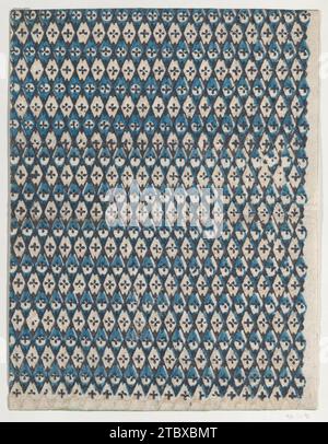 Sheet with overall diamond pattern 1940 by Anonymous Stock Photo - Alamy